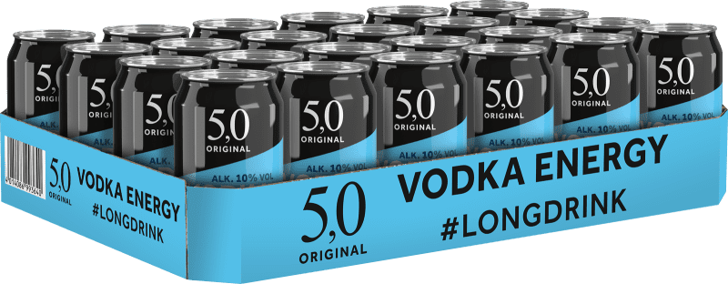 5,0 Original Vodka Energy bei Dosenmatrosen.de