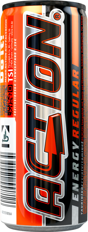 Action Energy Drinks online kaufen | Dosenmatrosen