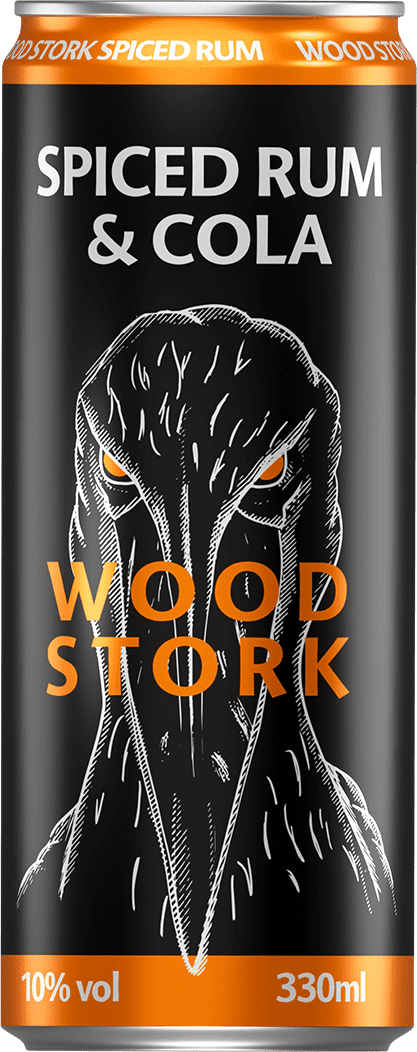 Woodstork Spiced Rum & Cola at Dosenmatrosen.de