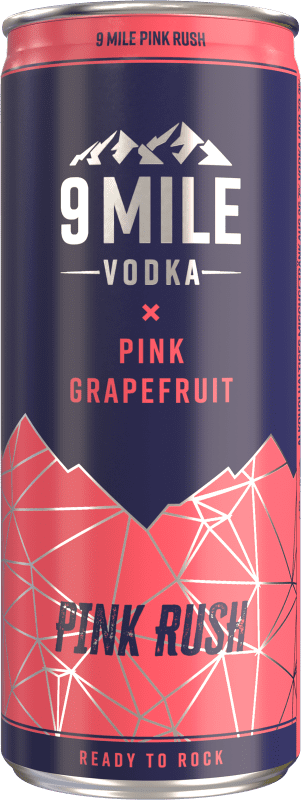 Buy 9 Mile Vodka Pink Rush at I Dosenmatrosen.de
