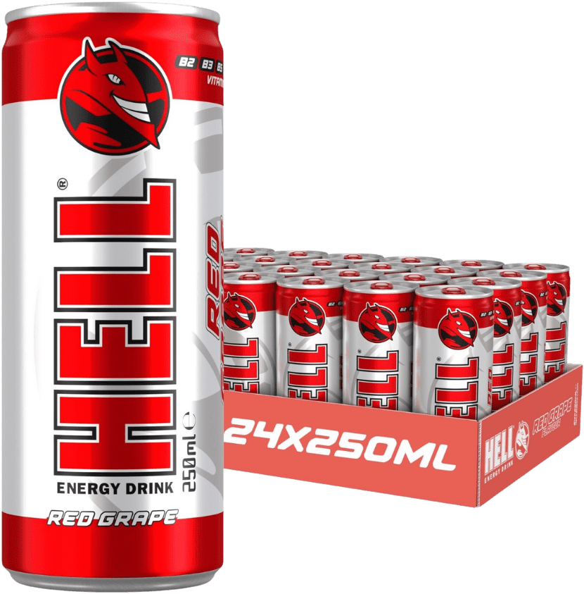 Hell Energy Red Grape | 24-pack | GL008010.024a